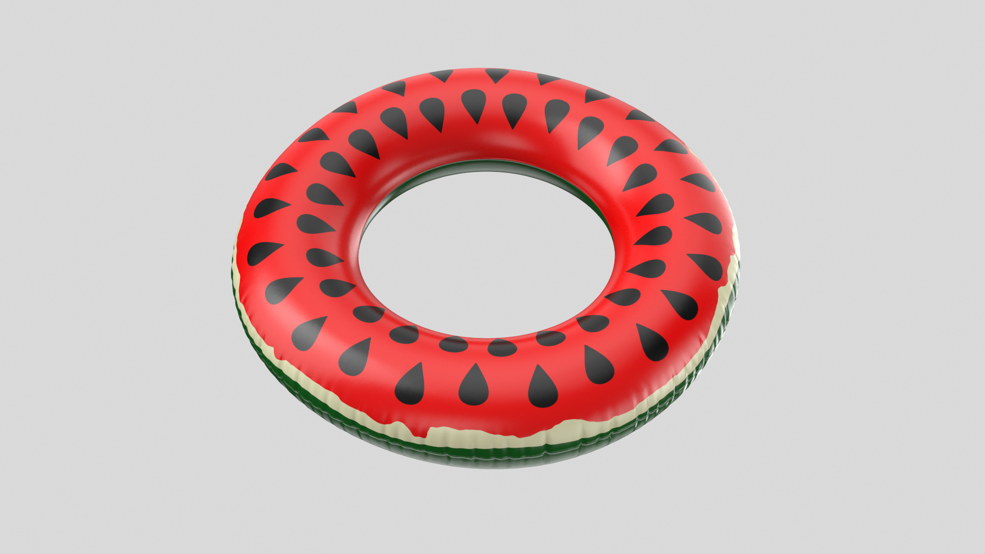 3D Model Inflatable Watermelon Ring - TurboSquid 1761381