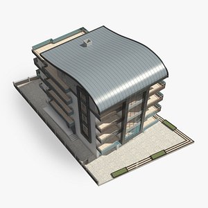 3D Building Curved Models - Browse & Download Formats - TurboSquid