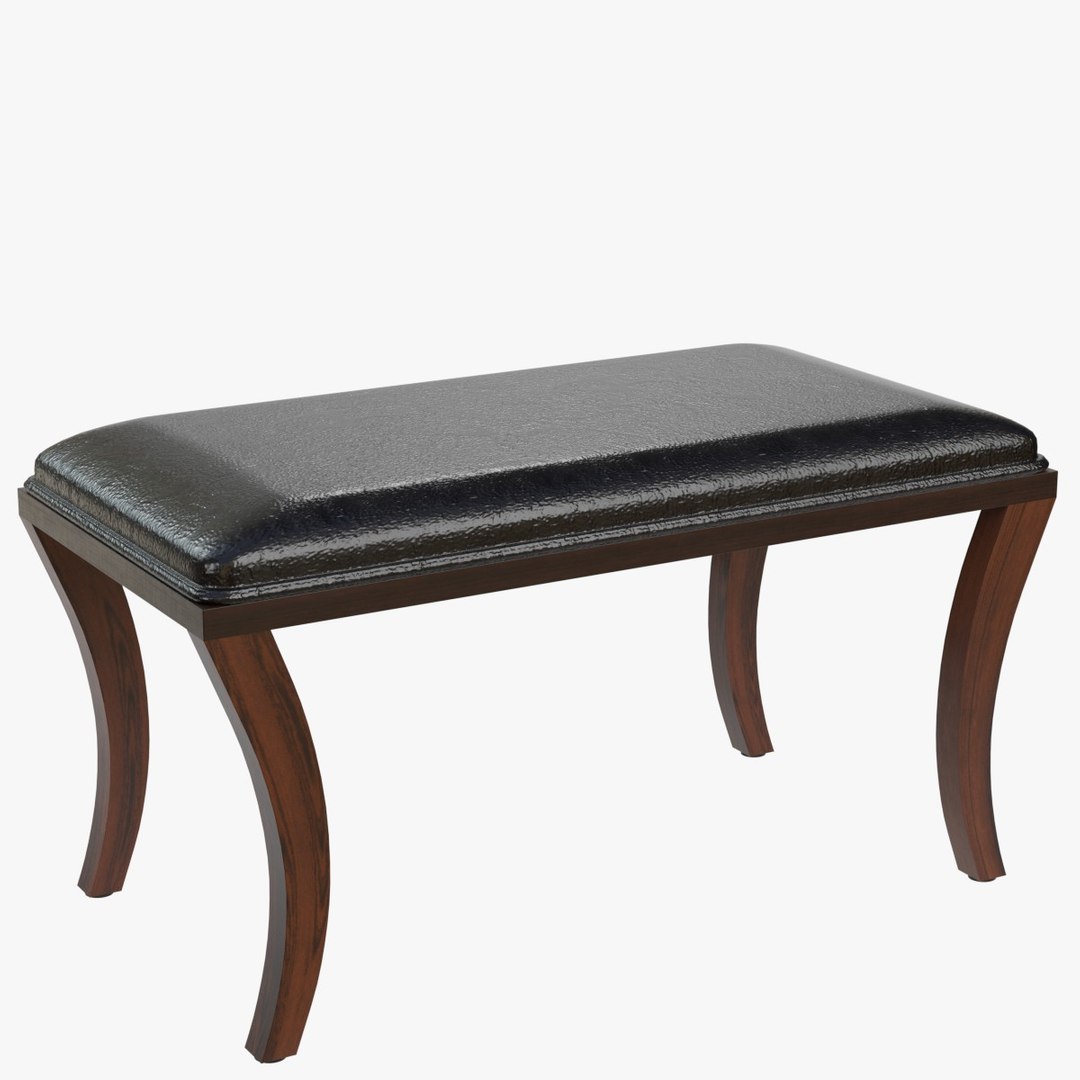 Klismos Bench Model - TurboSquid 1477611