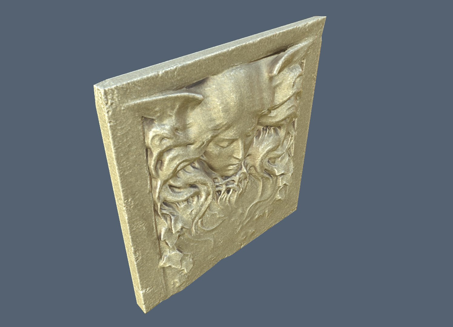 3d Bas Relief