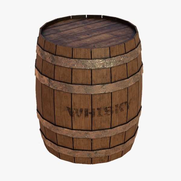 Whisky Barrel 3D model - TurboSquid 1754567