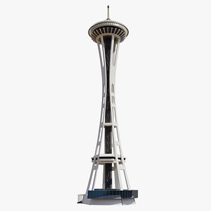 3D Space Needle Models - Browse & Download Formats - TurboSquid