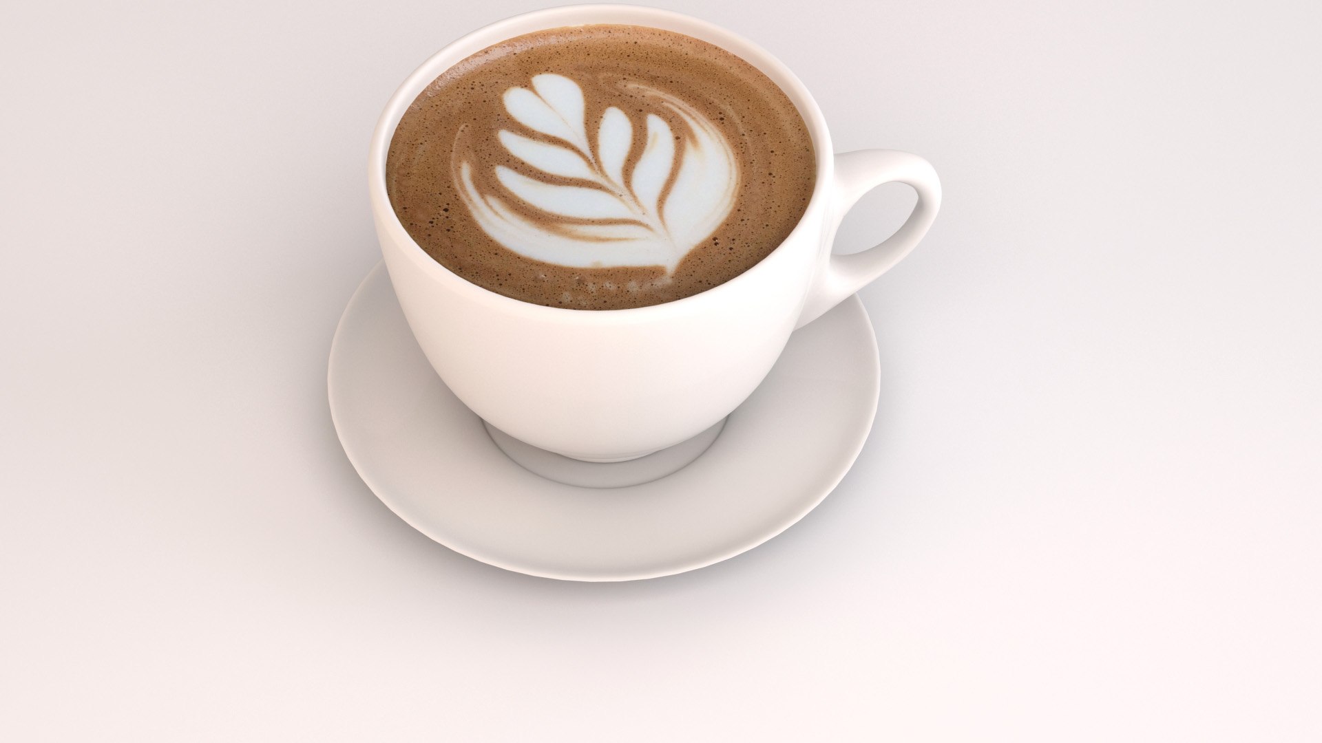 Coffee Latte 3D - TurboSquid 1510897
