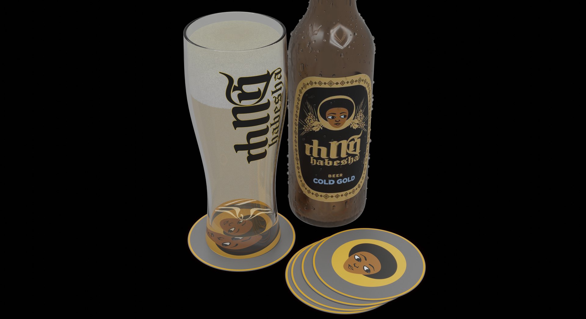 Habesha Beer 3D Model - TurboSquid 2223377
