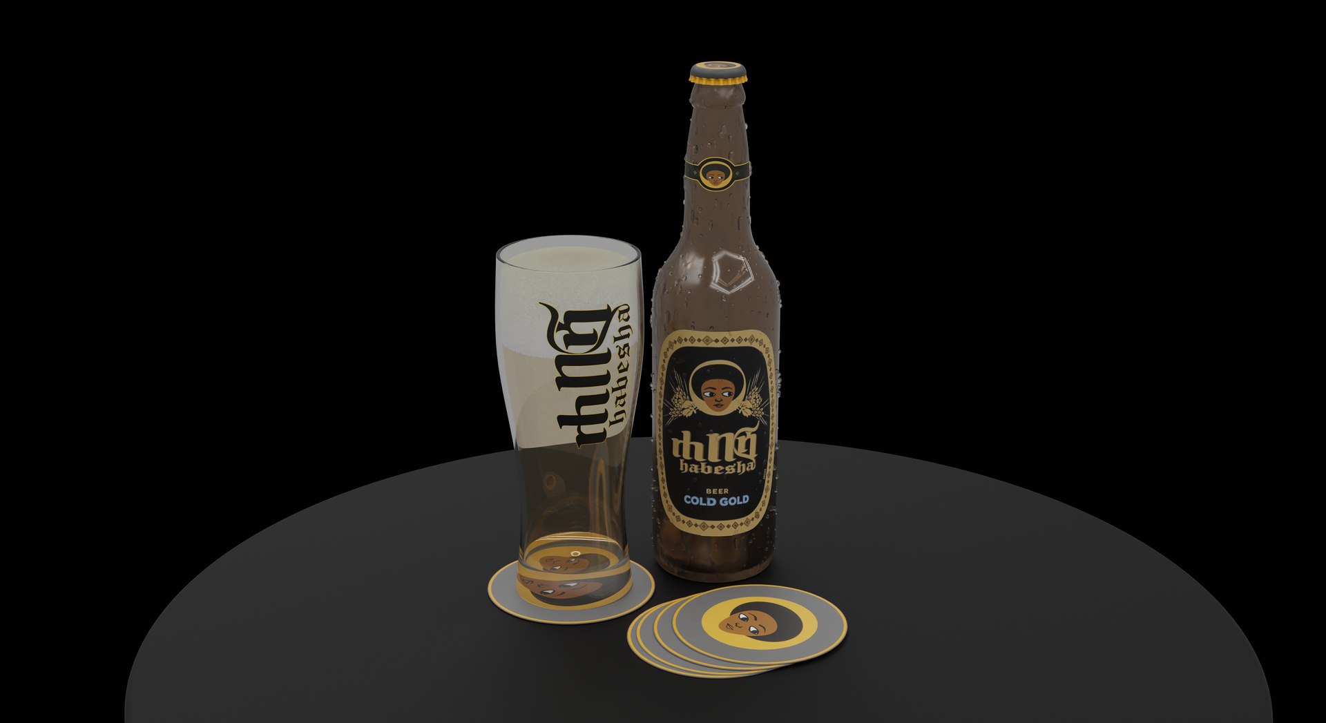 Habesha Beer 3D Model - TurboSquid 2223377