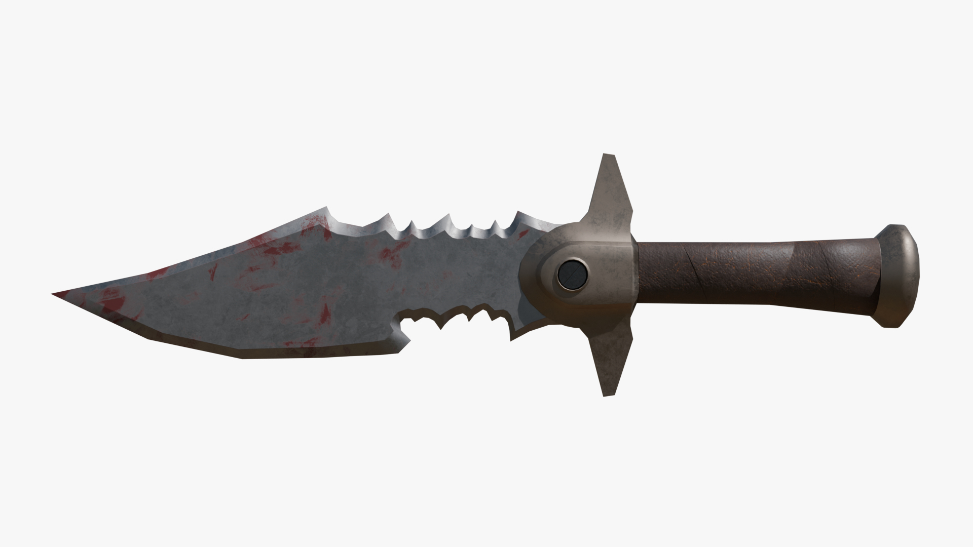 Post-Apocalyptic Knife 3D Model - TurboSquid 2426225