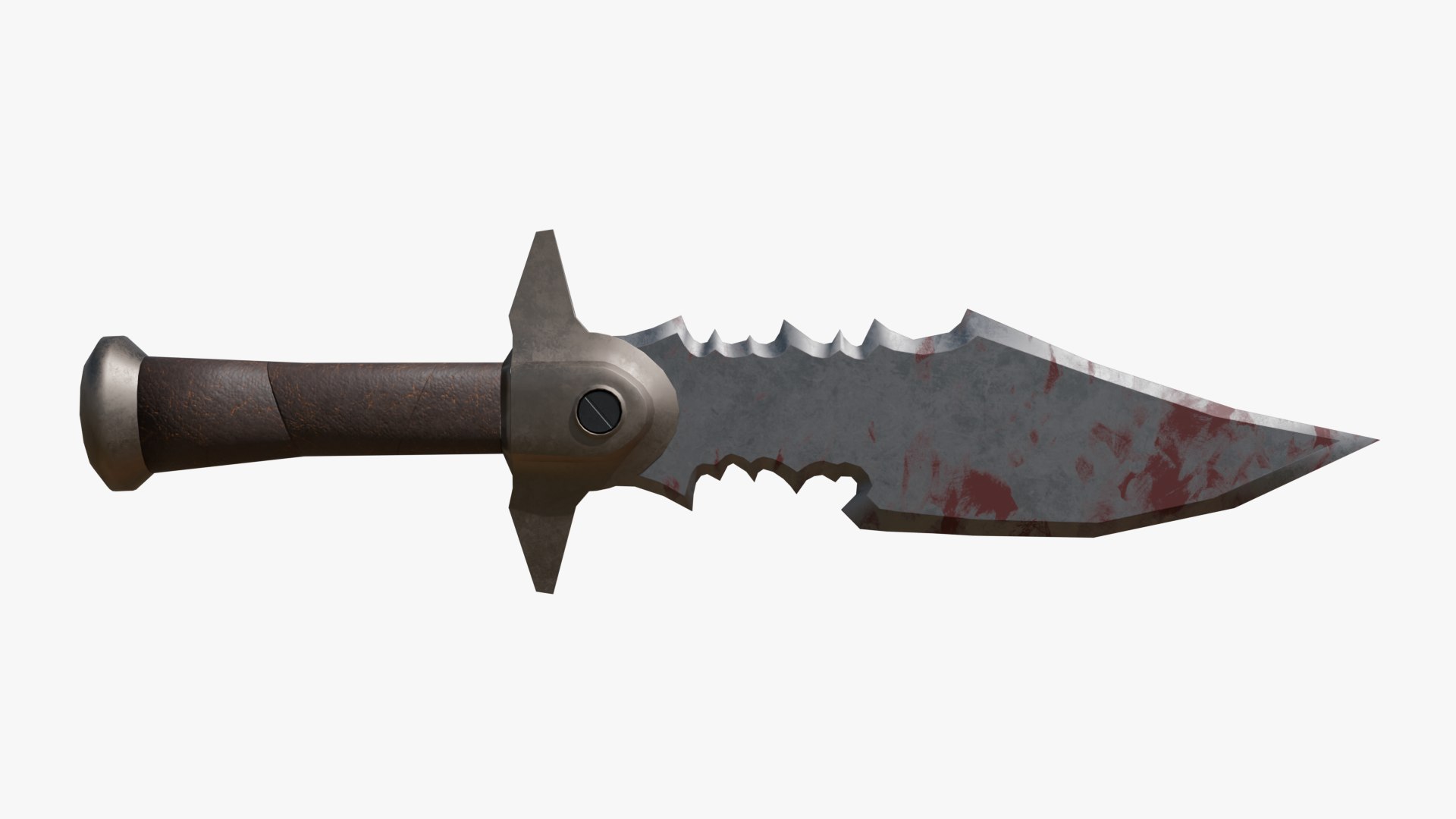 Post-Apocalyptic Knife 3D Model - TurboSquid 2426225