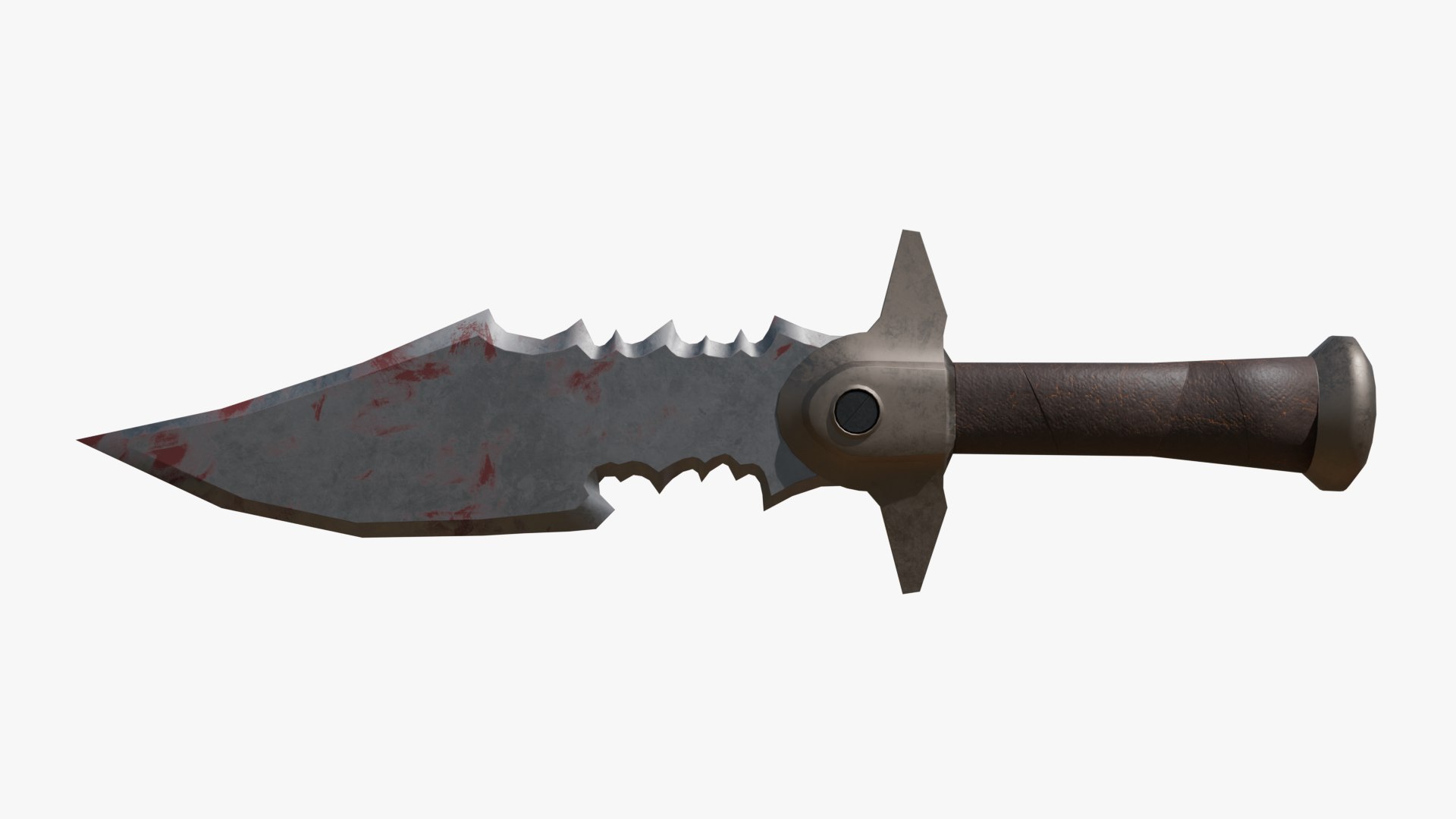 Post-Apocalyptic Knife 3D Model - TurboSquid 2426225
