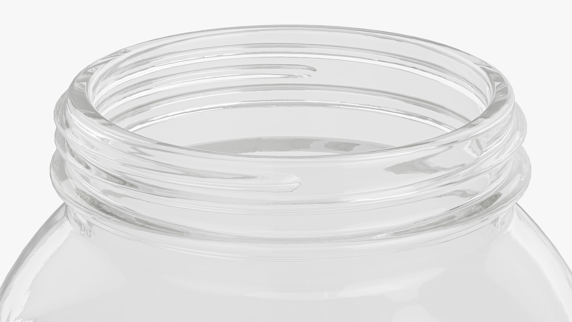 3D Model Jar With Cut Side - TurboSquid 2247884