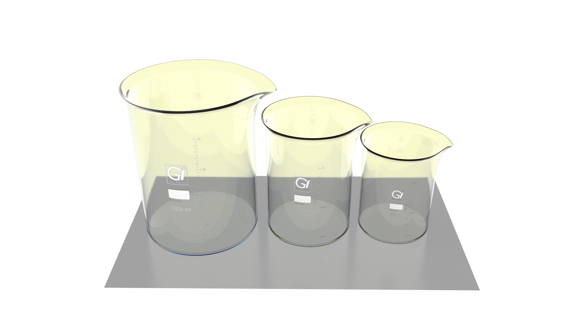 Beaker Science 3D Model - TurboSquid 1645955