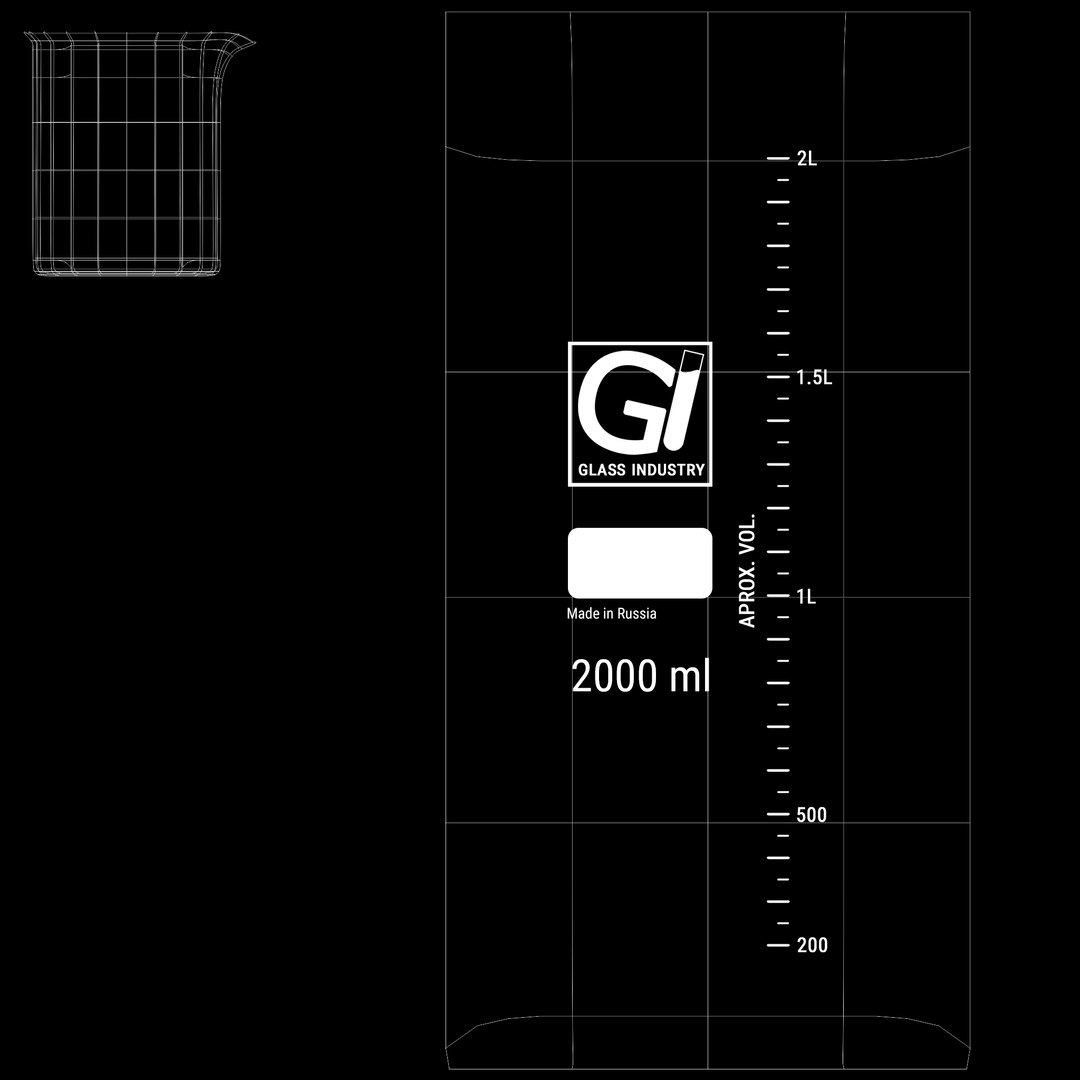 Beaker Science 3D Model - TurboSquid 1645955