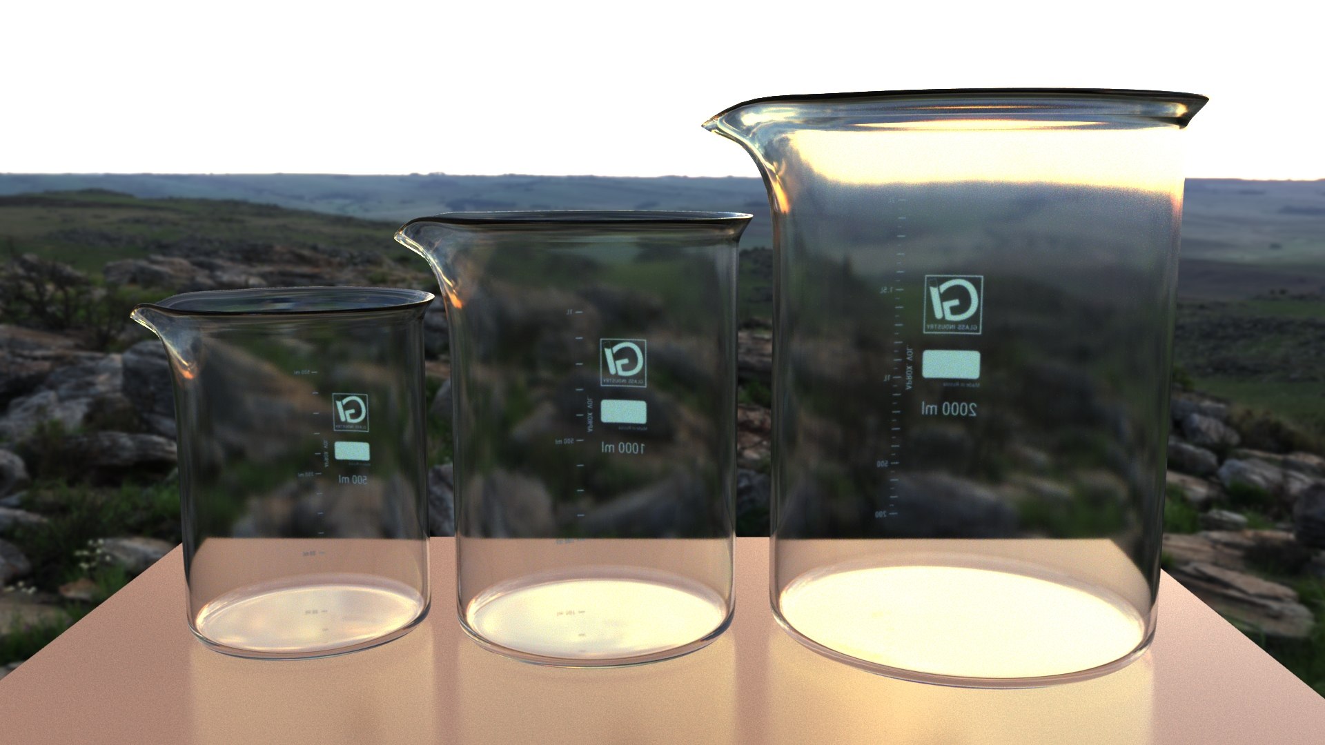 Beaker Science 3D Model - TurboSquid 1645955