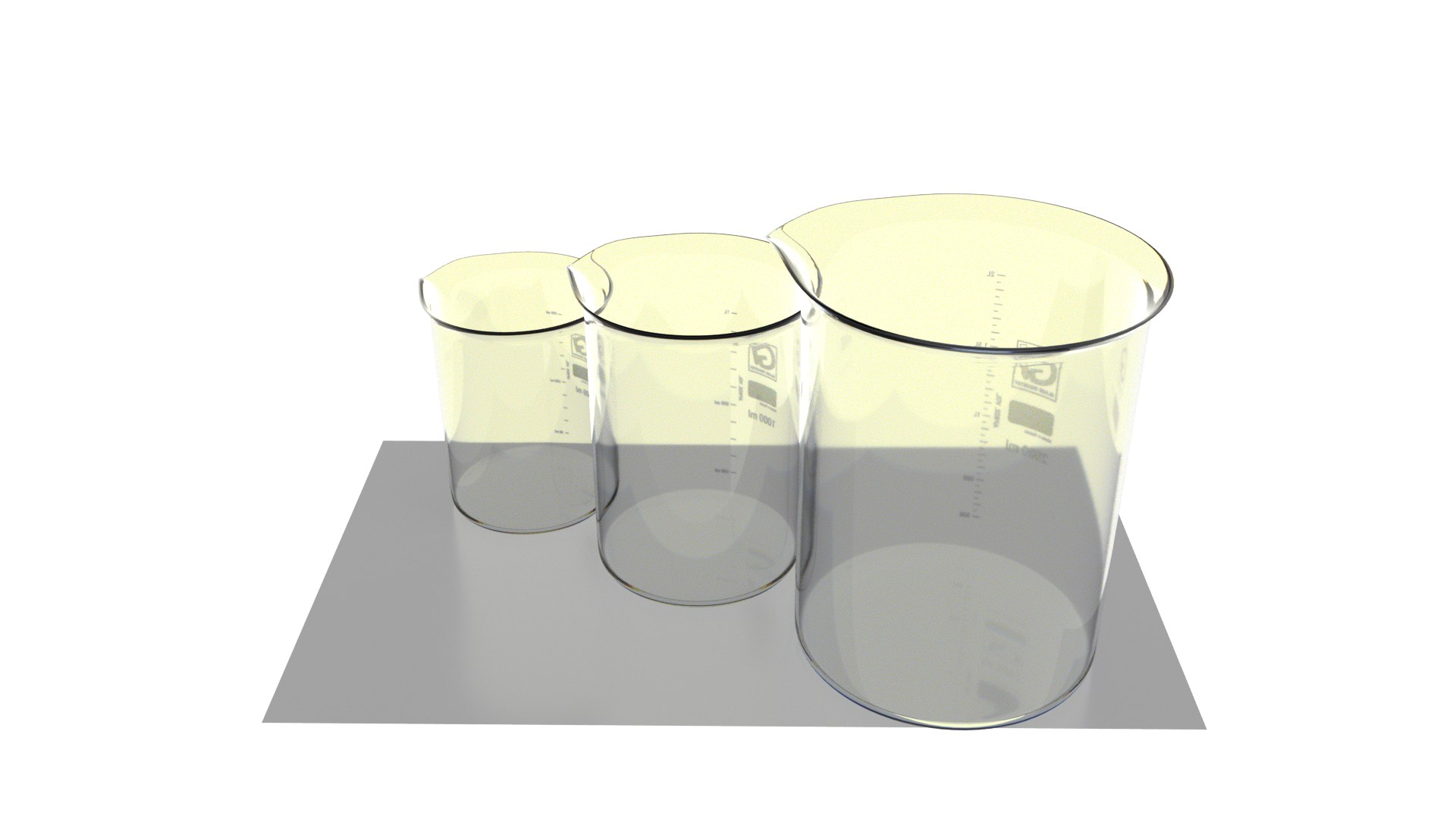 Beaker Science 3D Model - TurboSquid 1645955