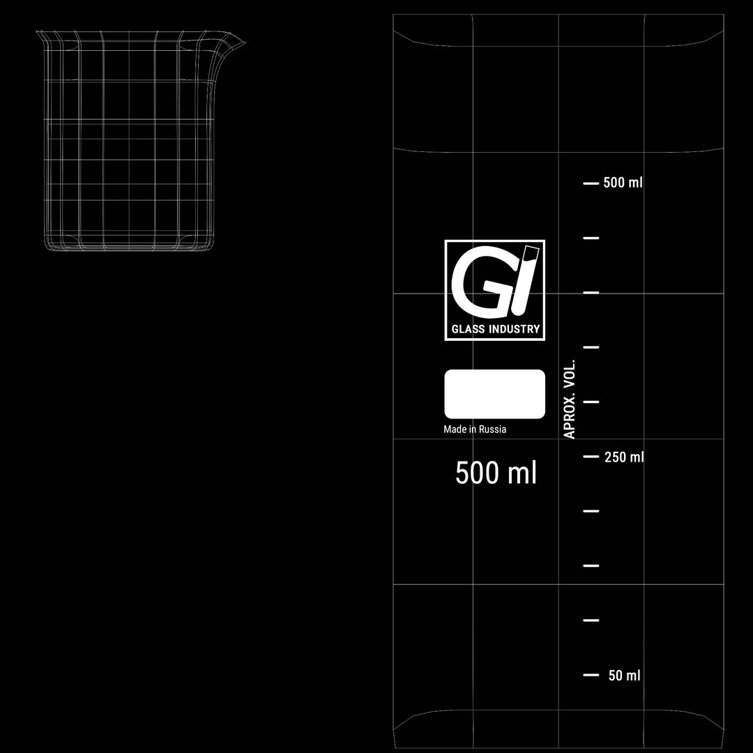 Beaker Science 3D Model - TurboSquid 1645955