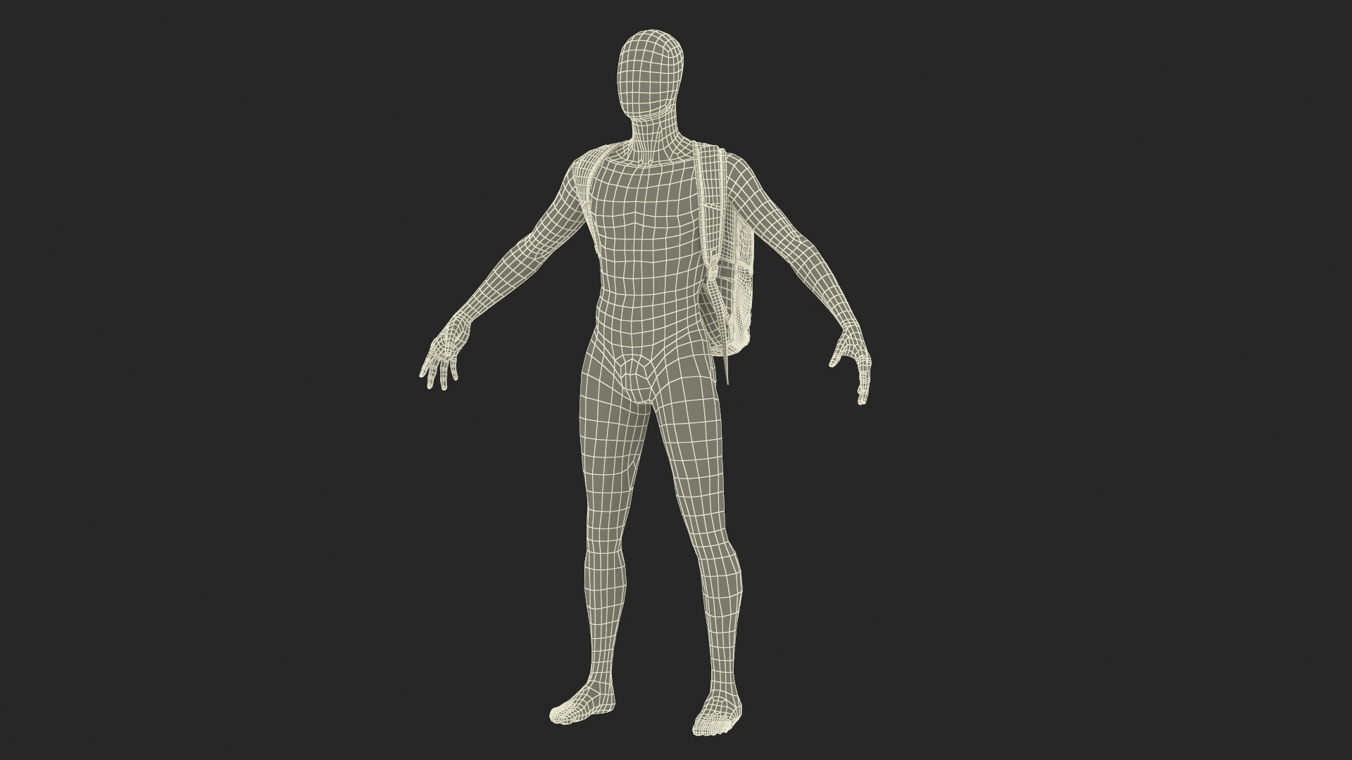 Samsonite Carrier GSD Backpack Blue On Mannequin 3D Model - TurboSquid ...