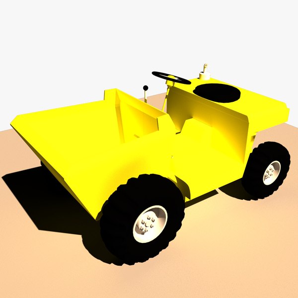 3D model Front Loader Low Poly - TurboSquid 1844881