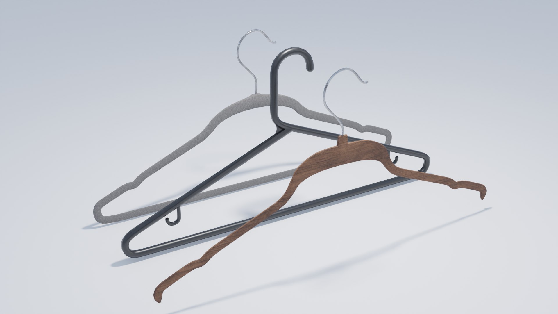 3D Cloth Hangers - TurboSquid 2030521