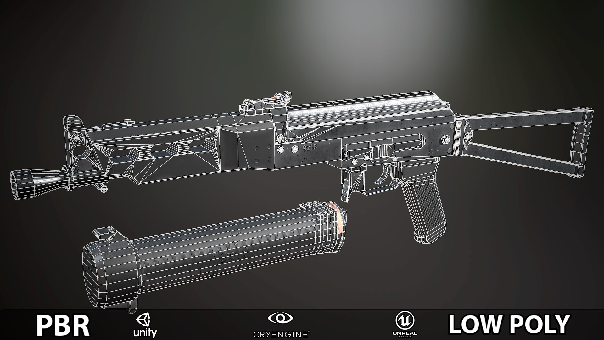 Engines unity unreal 3D model - TurboSquid 1168247