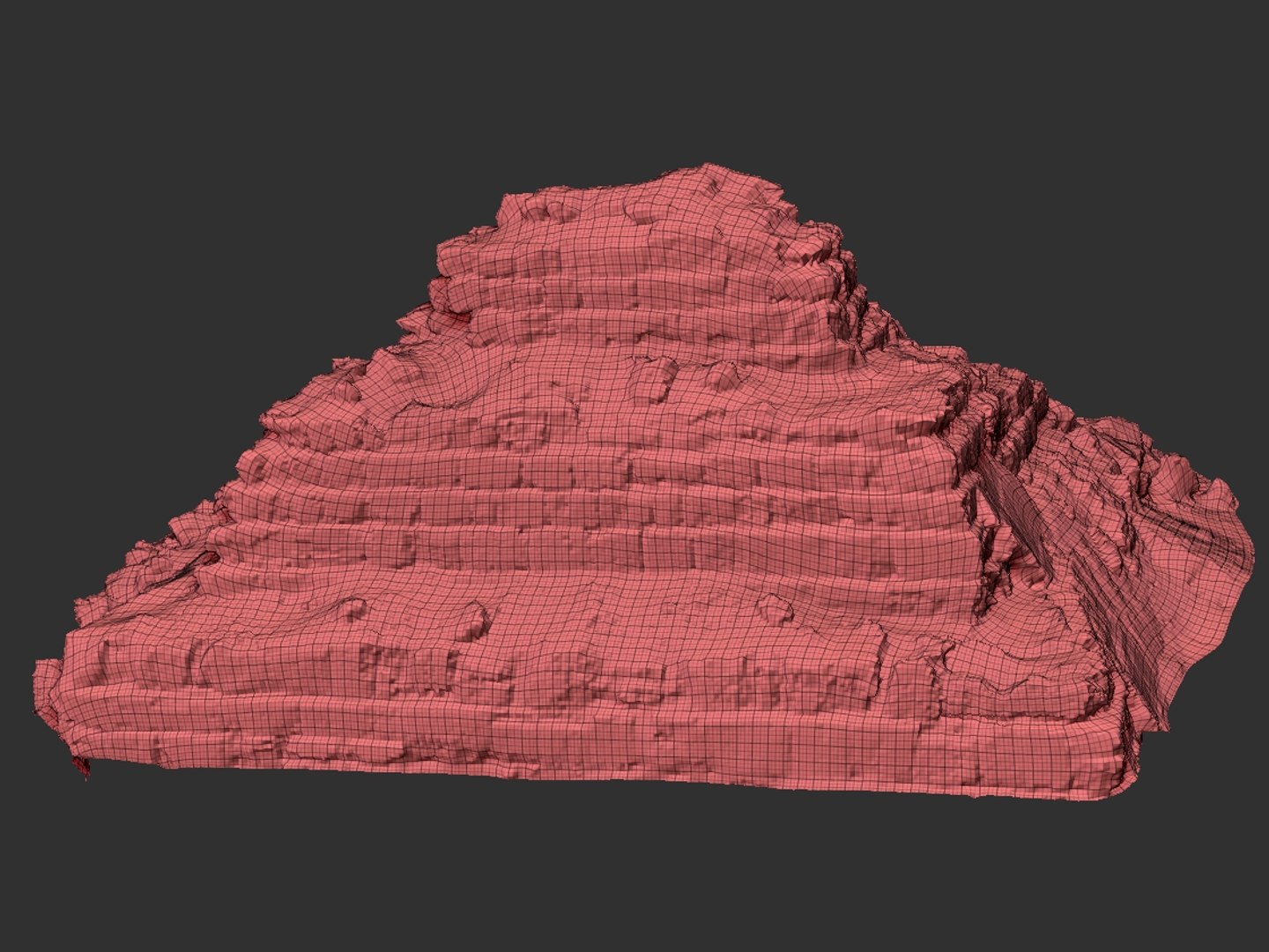 The Little Pyramid Of Giza Scan Ultra HD 16K 3D - TurboSquid 2030998