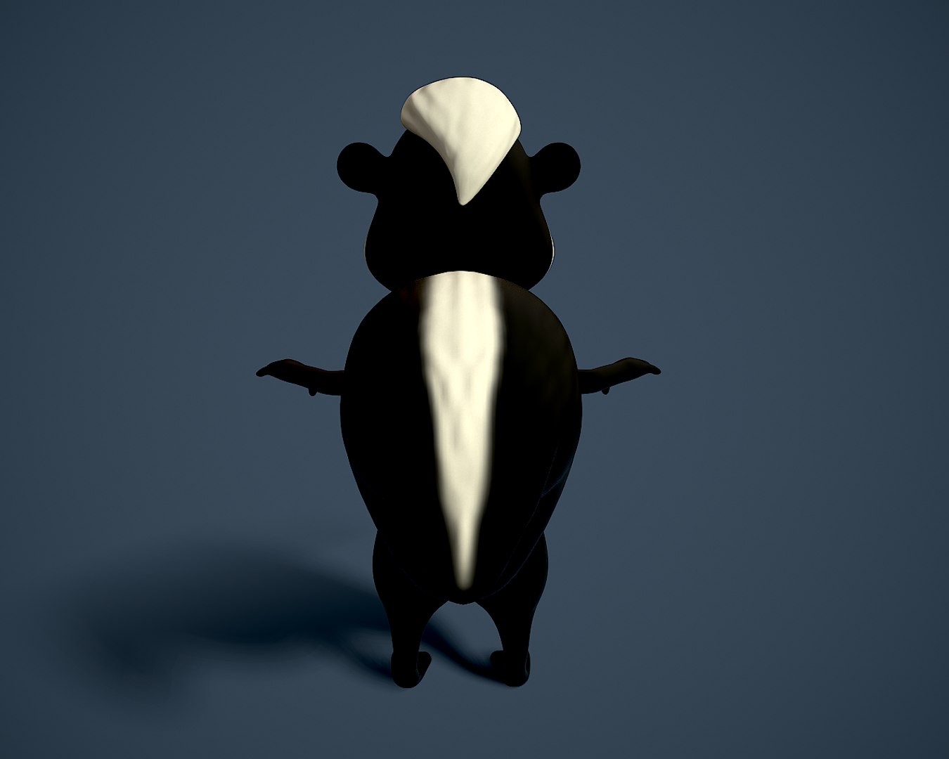 Cartoon Polecat 3D - TurboSquid 1802175