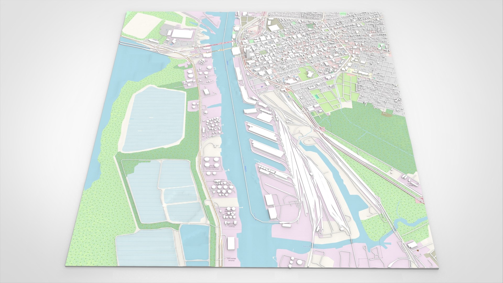 Cityscape Mobile United States 3D Model - TurboSquid 2367016