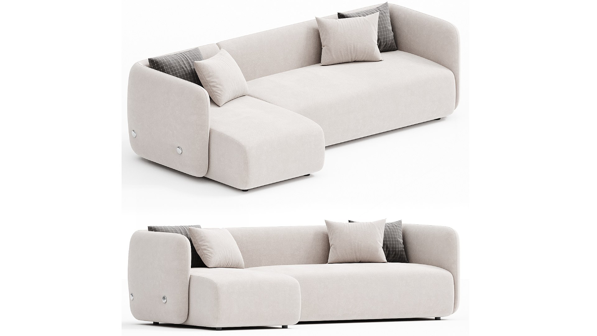 Sofa 150 3D Model - TurboSquid 2204581