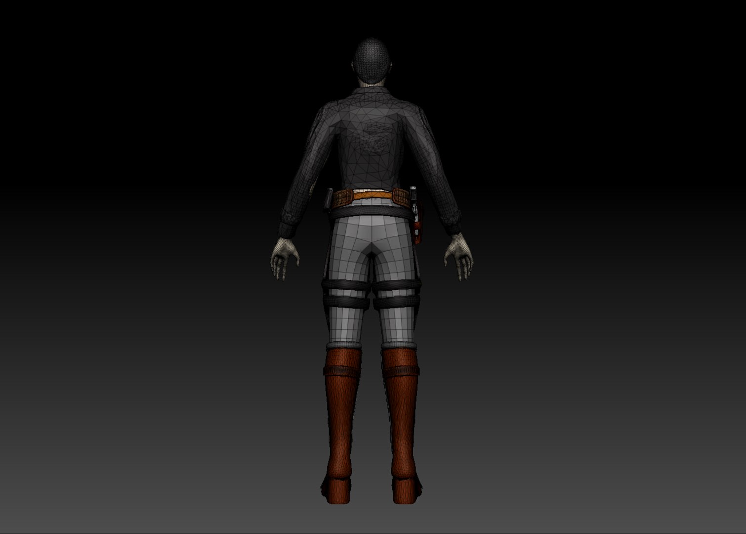 3d angry betty model