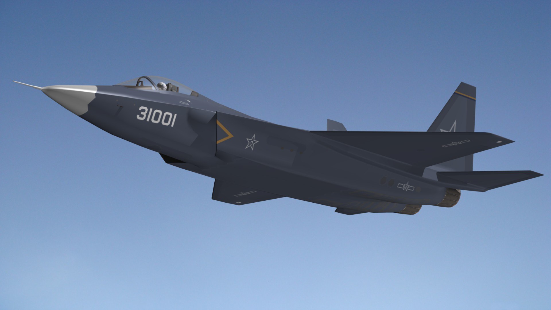3D Shenyang FC31 Gyrfalcon - TurboSquid 1734614
