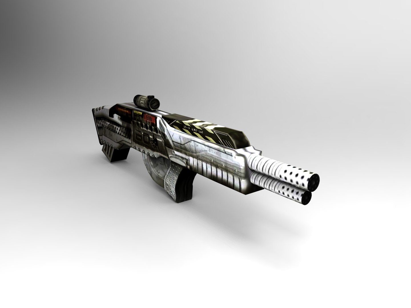 3d Obj Gun
