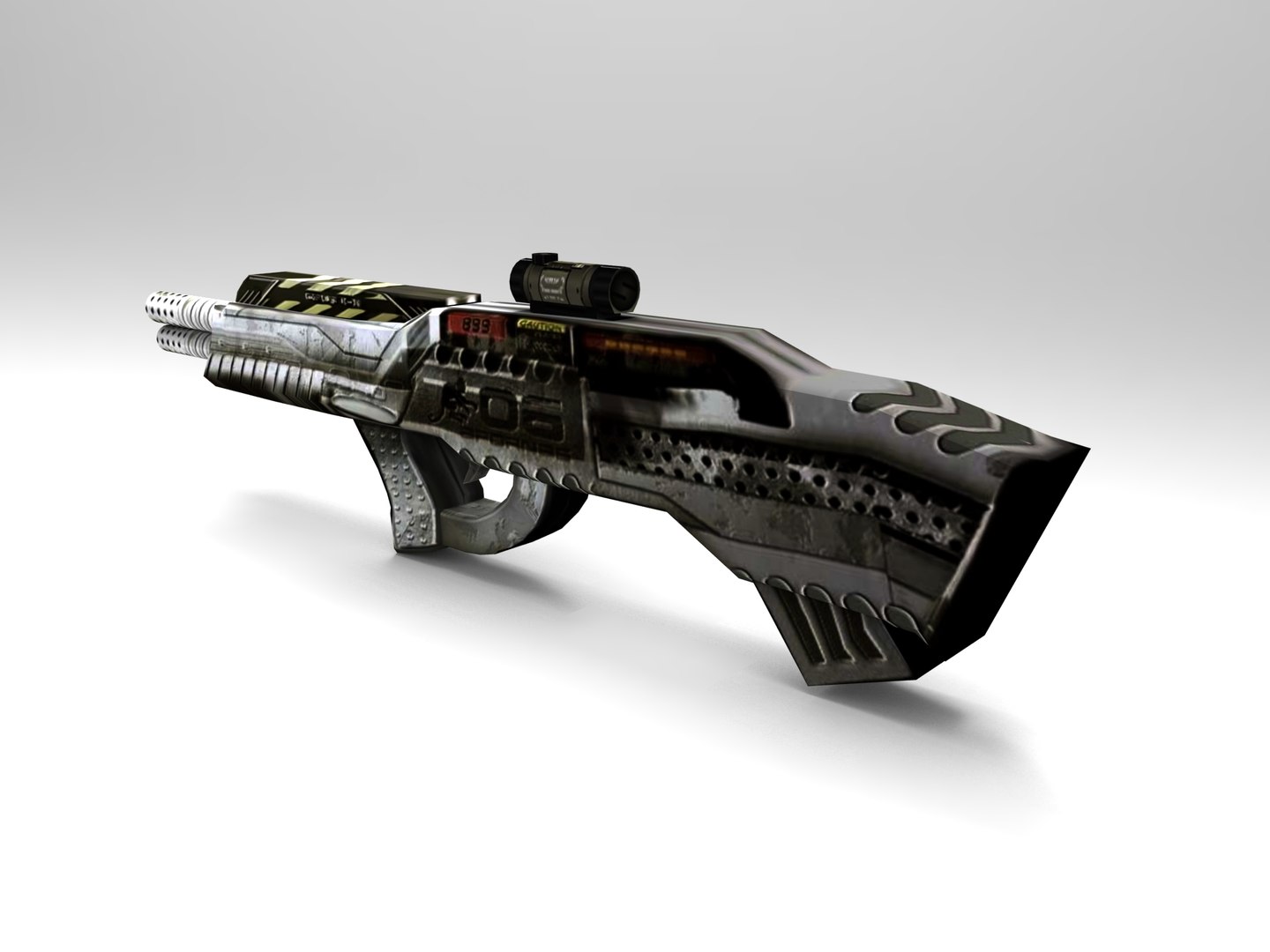 3d Obj Gun