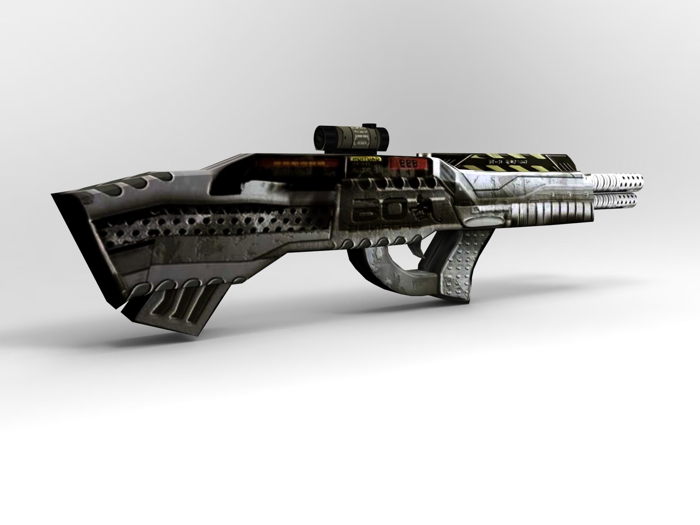 3d Obj Gun