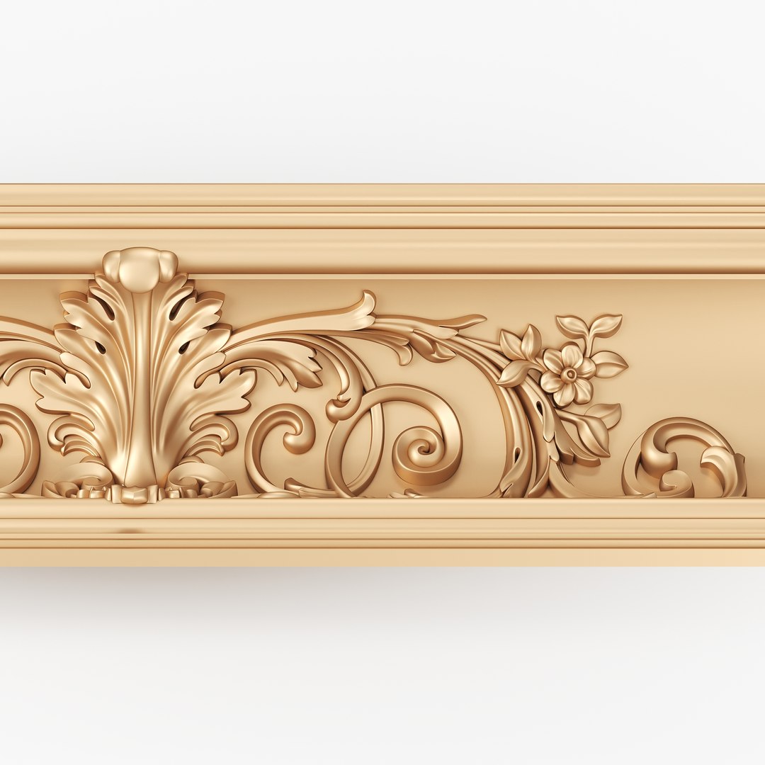 Decor On The Cornice 3D Model - TurboSquid 1877283