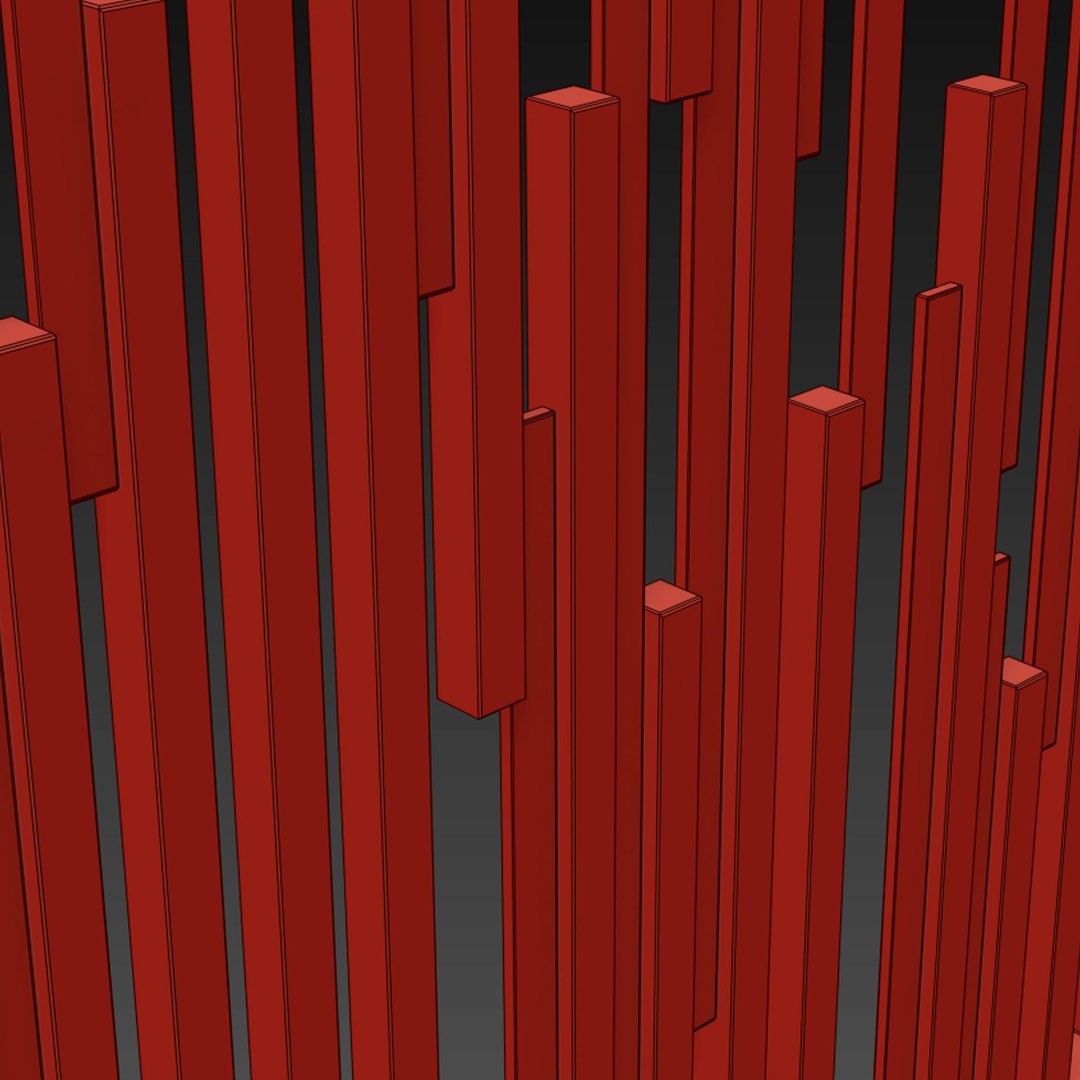 Decorative Partition Set 37 3D - TurboSquid 1557434