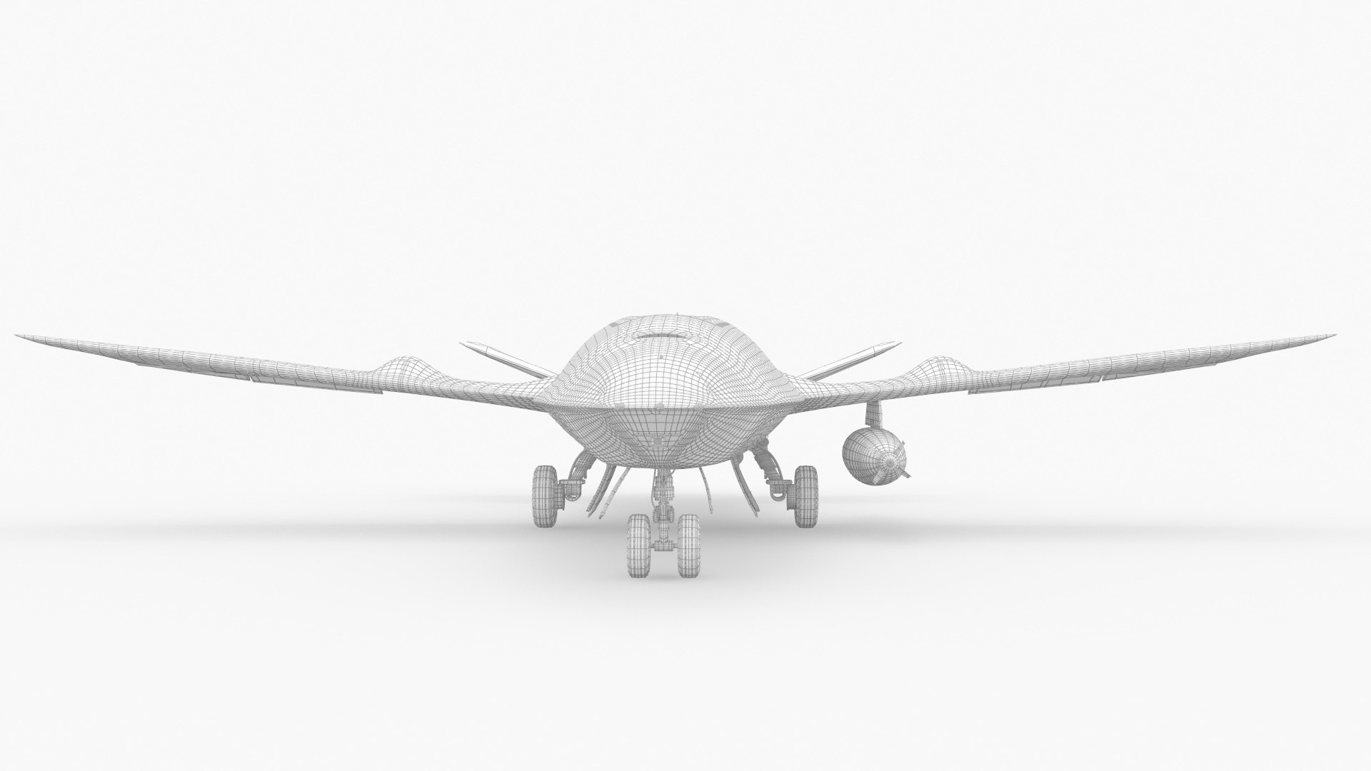 Boeing MQ25 Stingray Aerial Refueling Drone US 2 3D - TurboSquid 2113341