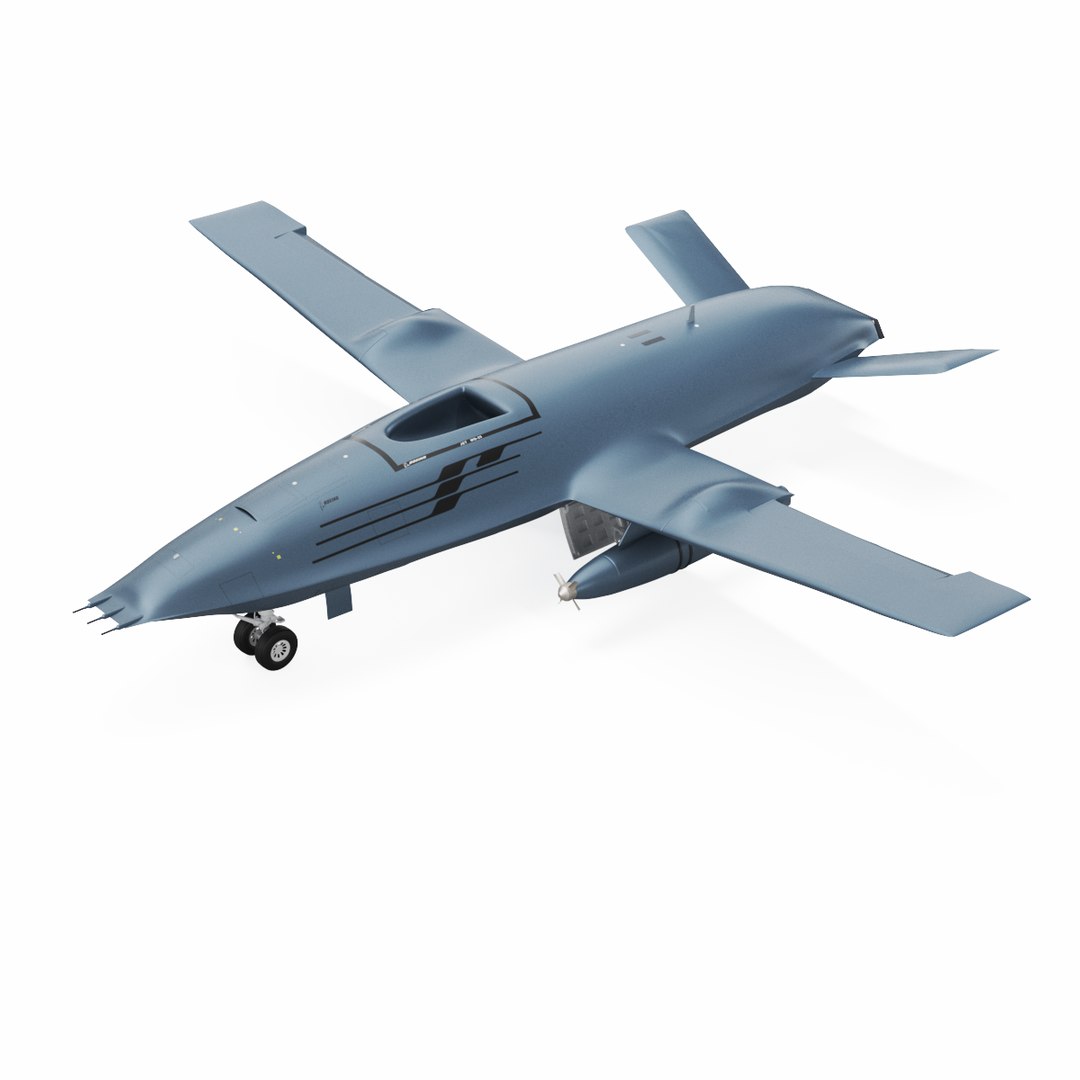 Boeing MQ25 Stingray Aerial Refueling Drone US 2 3D - TurboSquid 2113341