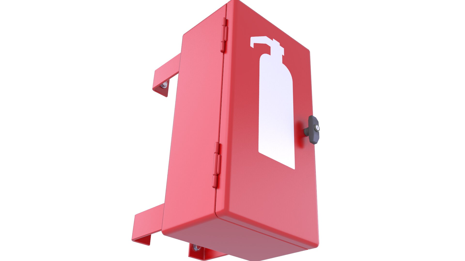 Box emergency red 3D model - TurboSquid 1702056
