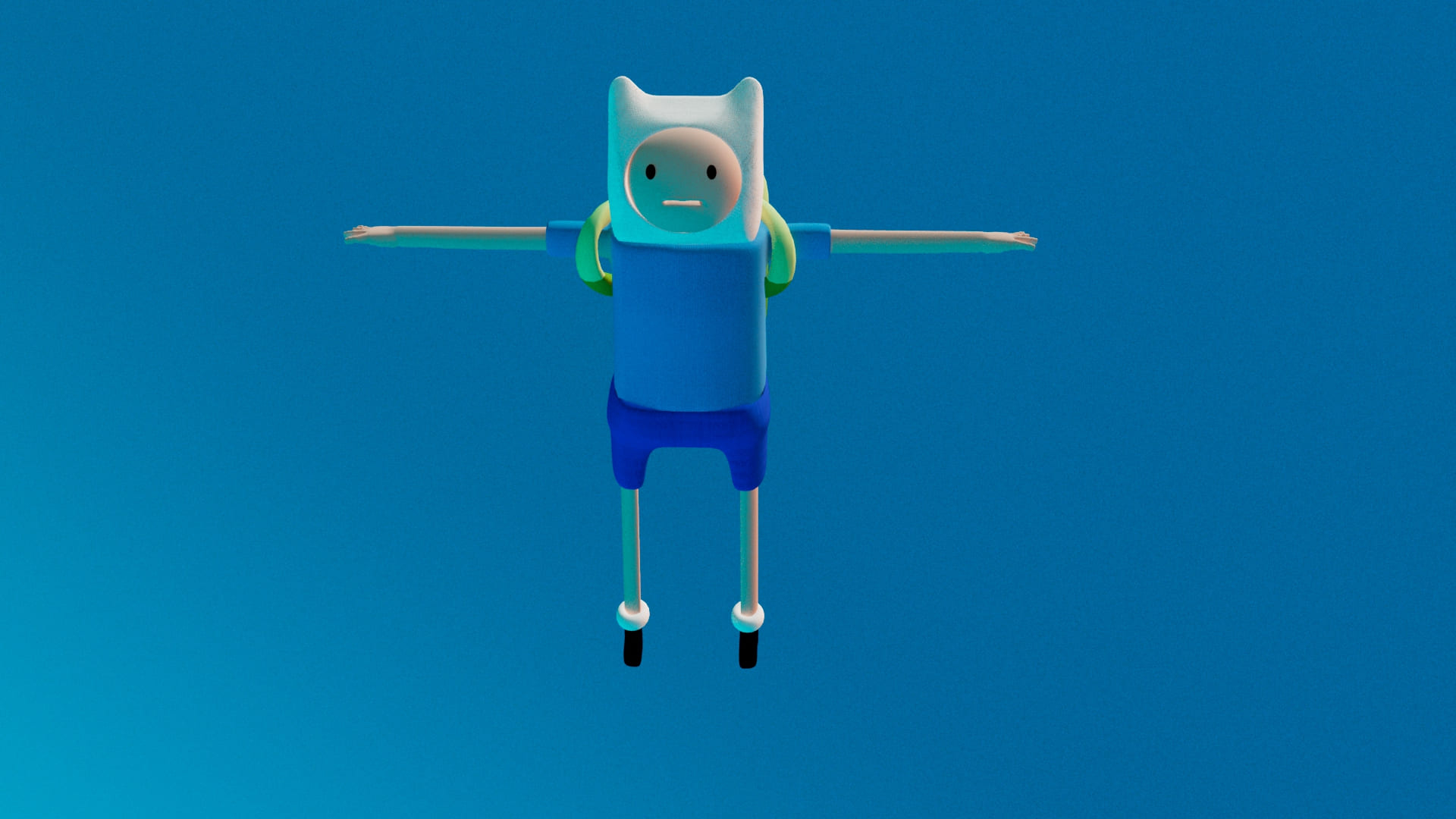 FINN FROM ADVENTURE TIME 3D - TurboSquid 2176200