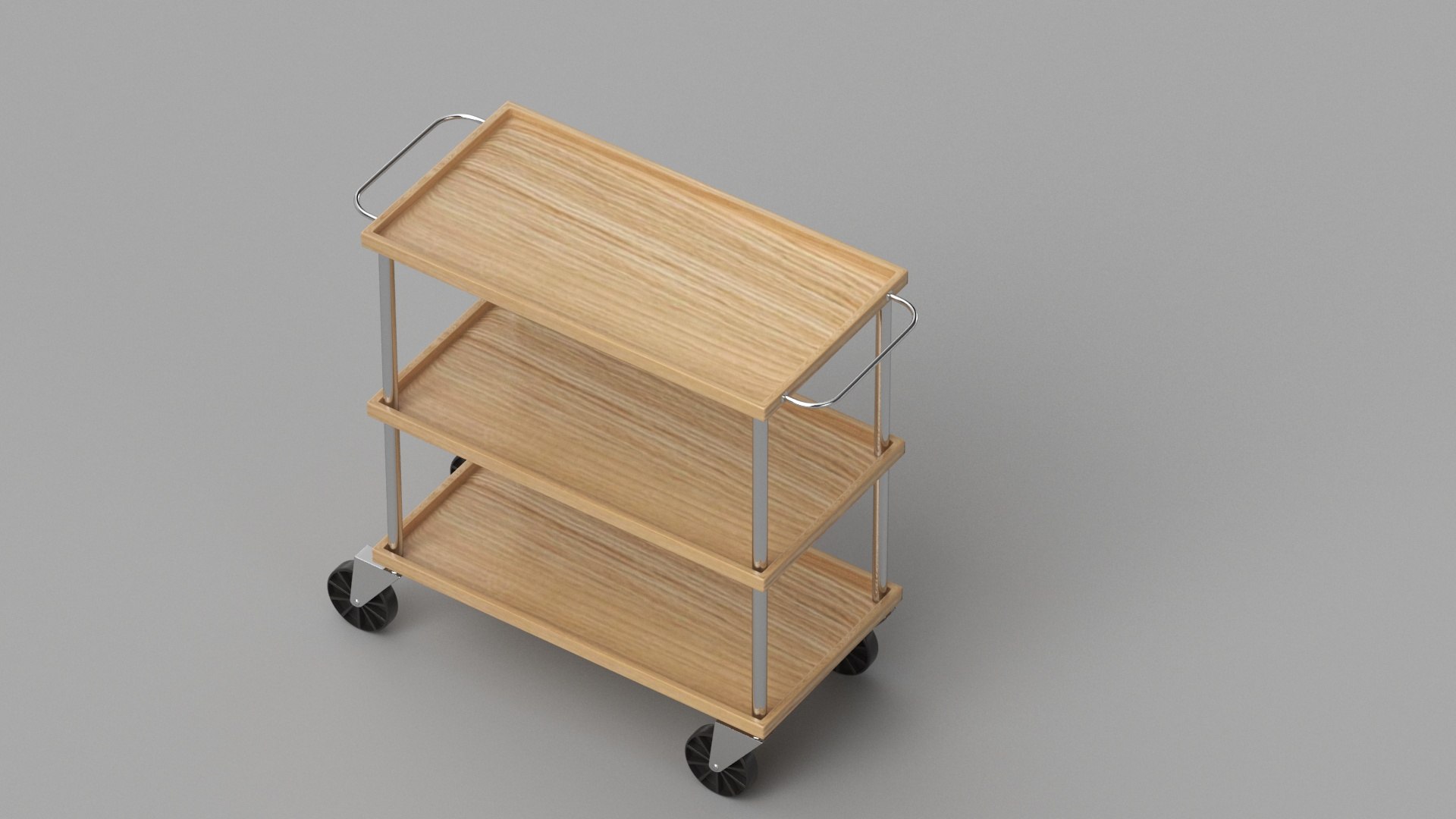 Service Trolley 3D Model - TurboSquid 2214508