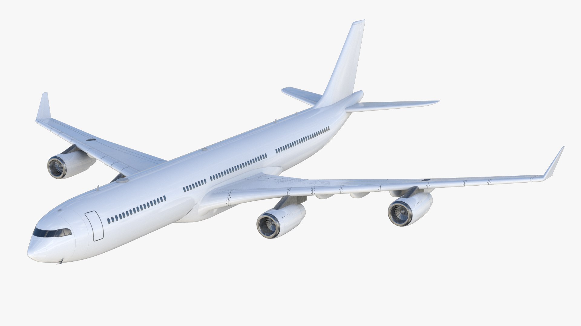 Airbus A340 Model - TurboSquid 1573920