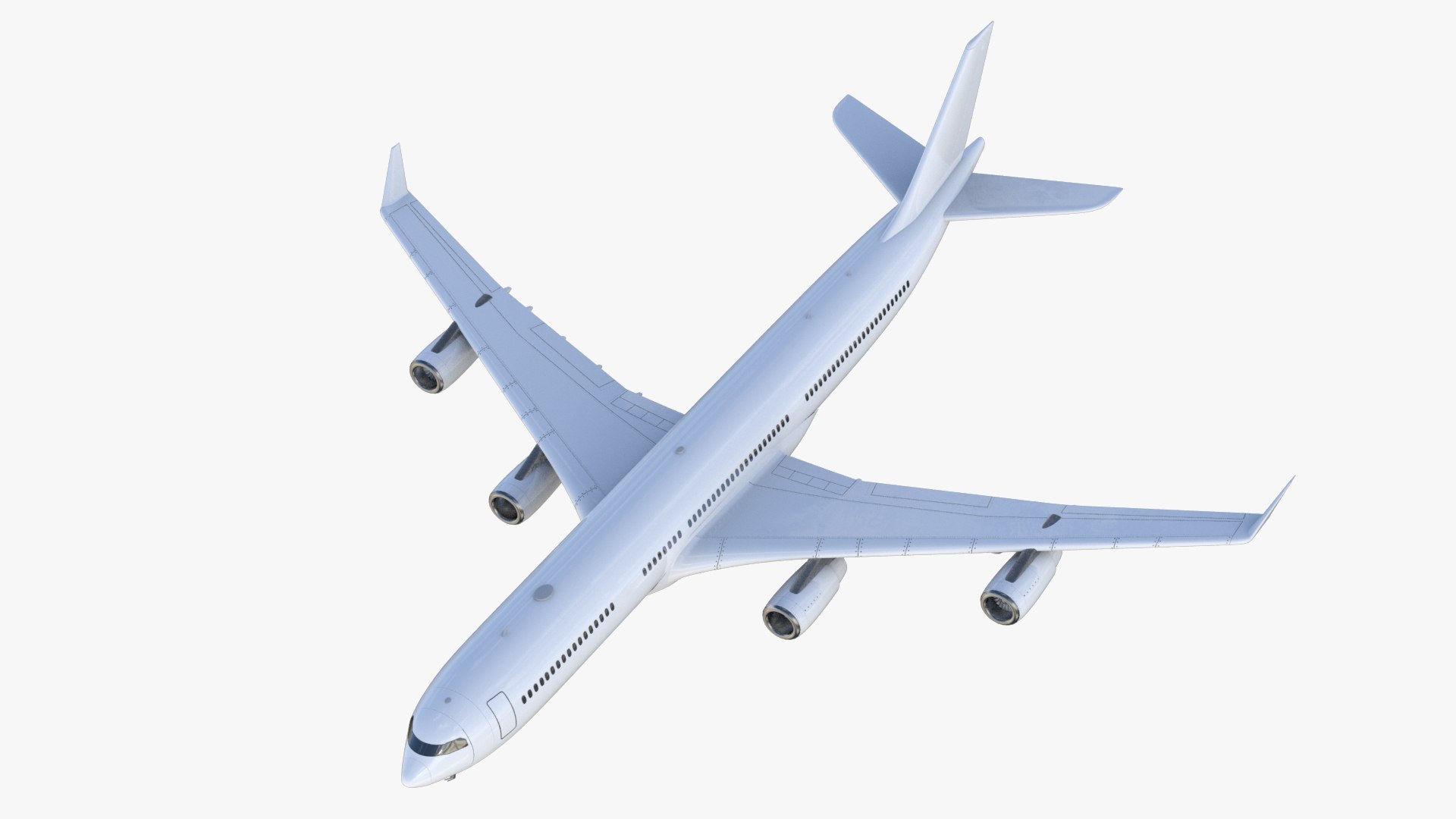 Airbus A340 Model - TurboSquid 1573920