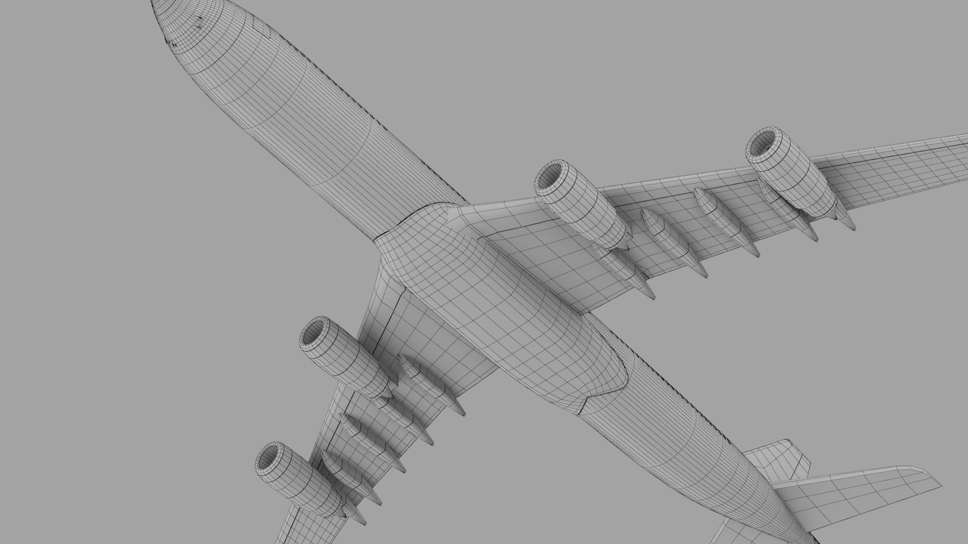 Airbus A340 Model - TurboSquid 1573920