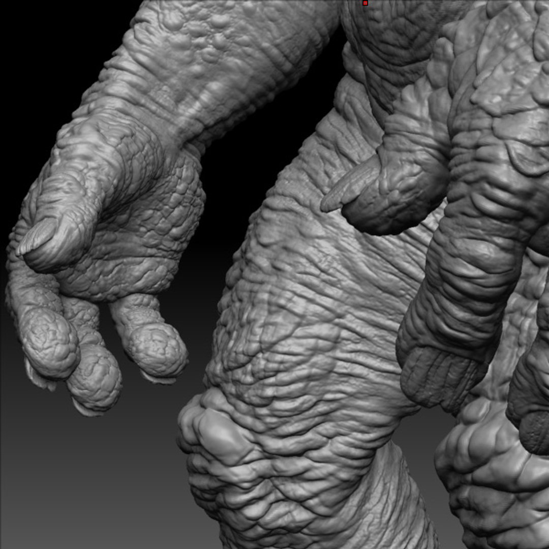 Obj Monster Maps Zbrush