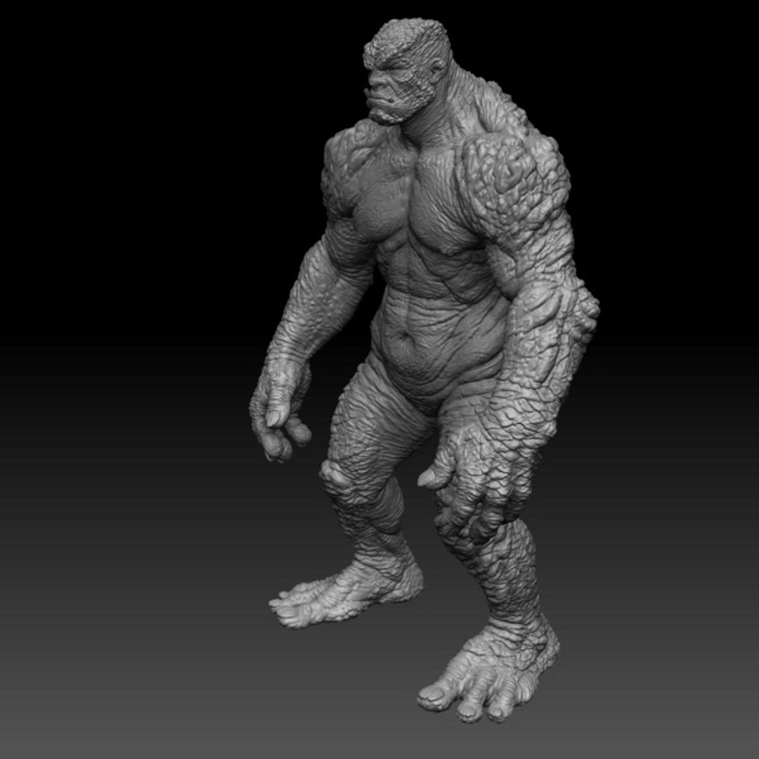 Obj Monster Maps Zbrush
