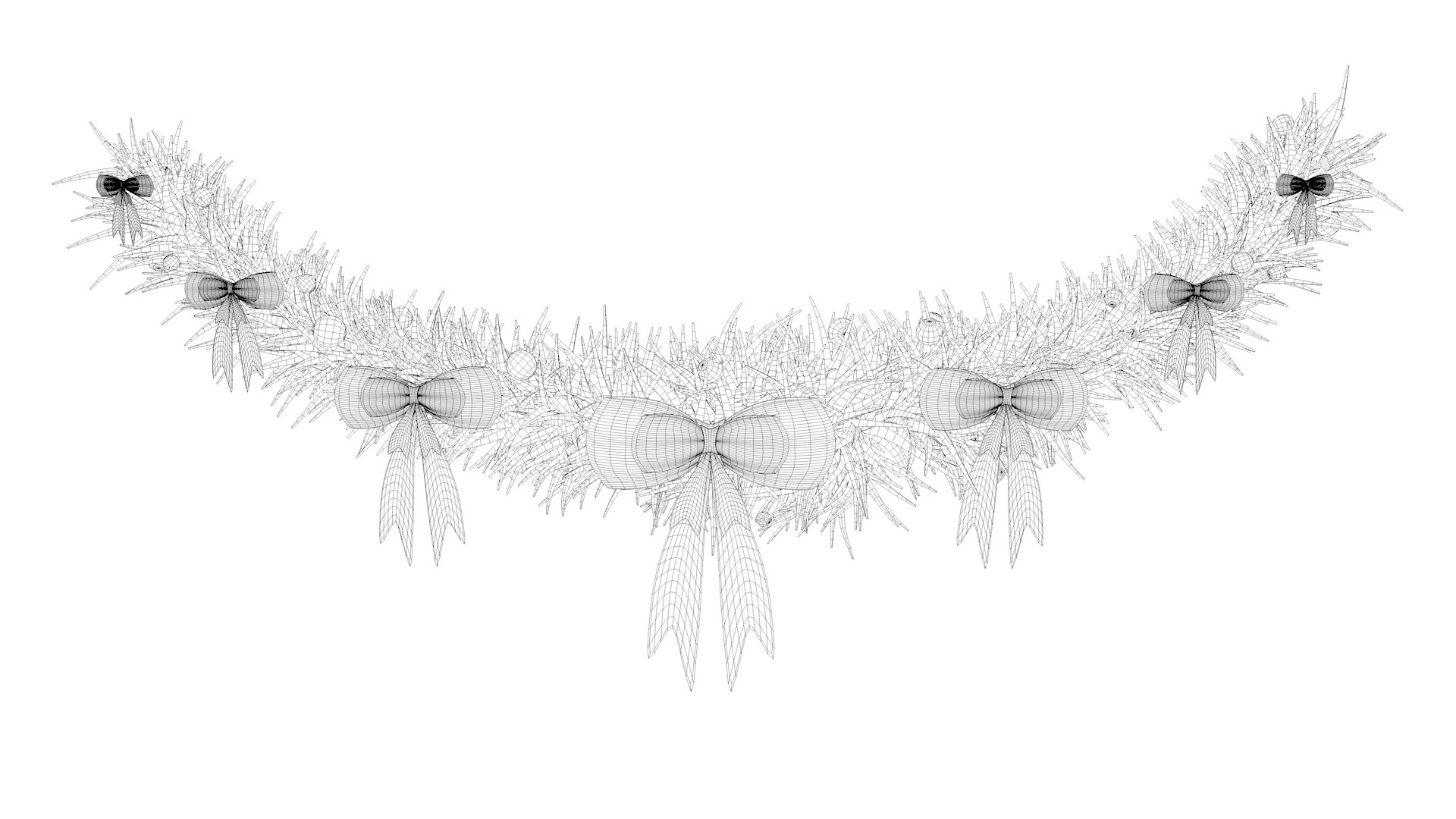 Christmas Wreath 3D - TurboSquid 1810524