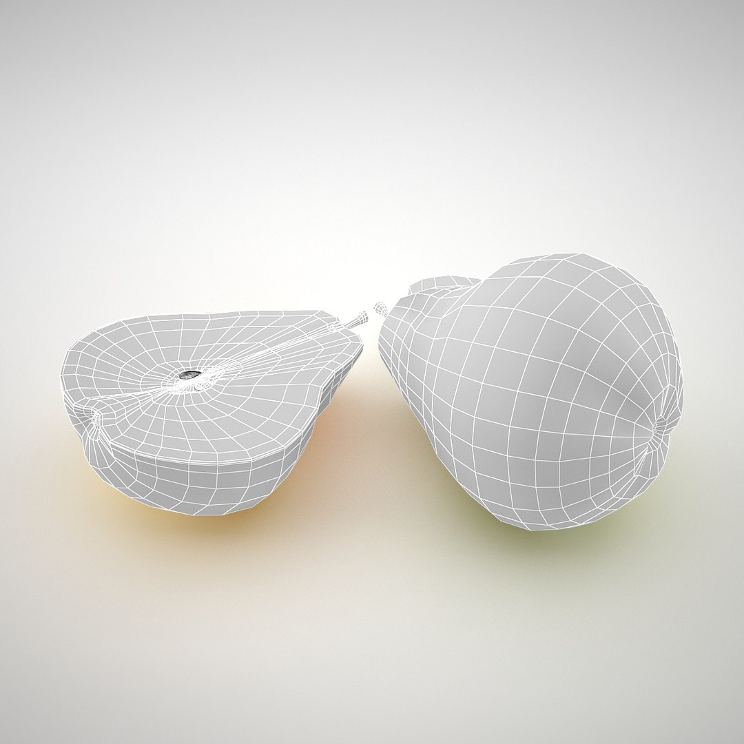 Pears Model - TurboSquid 1309941