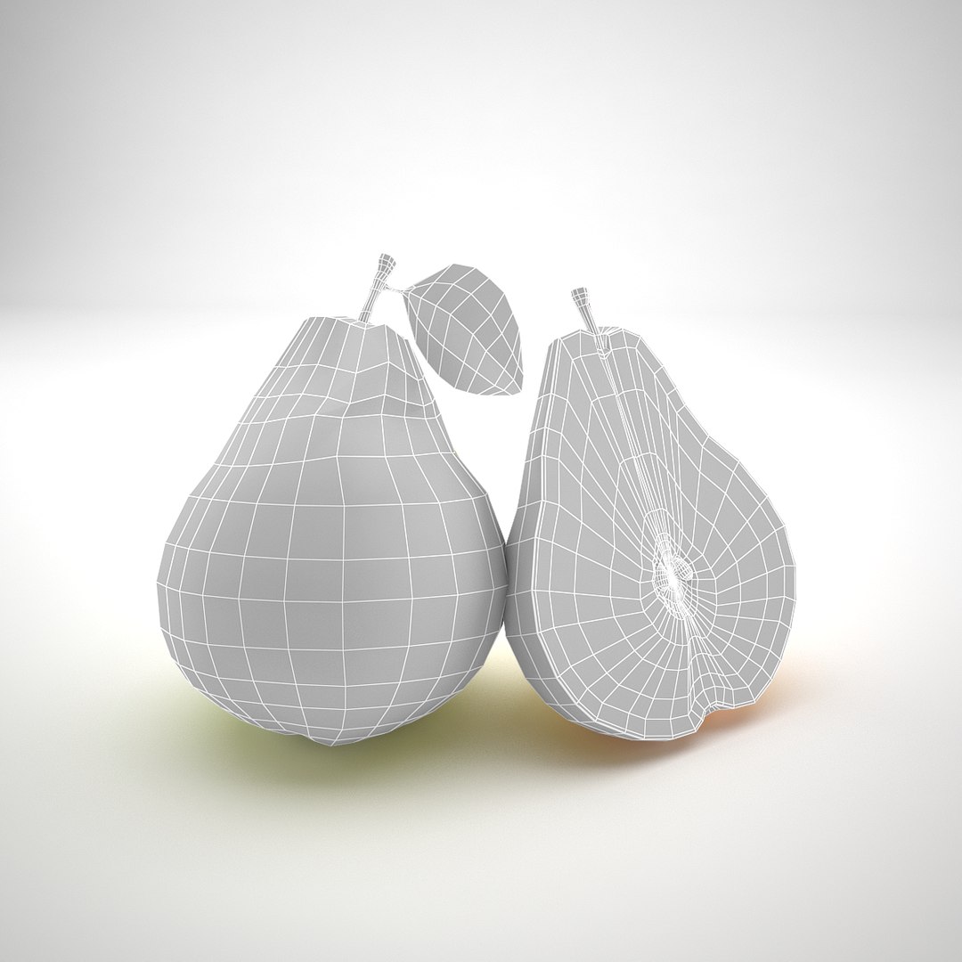 Pears Model - TurboSquid 1309941