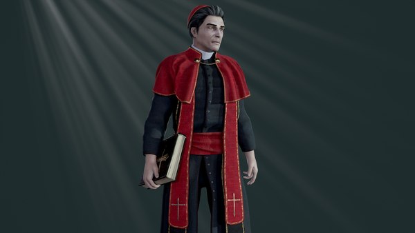 3D Priest Models | TurboSquid