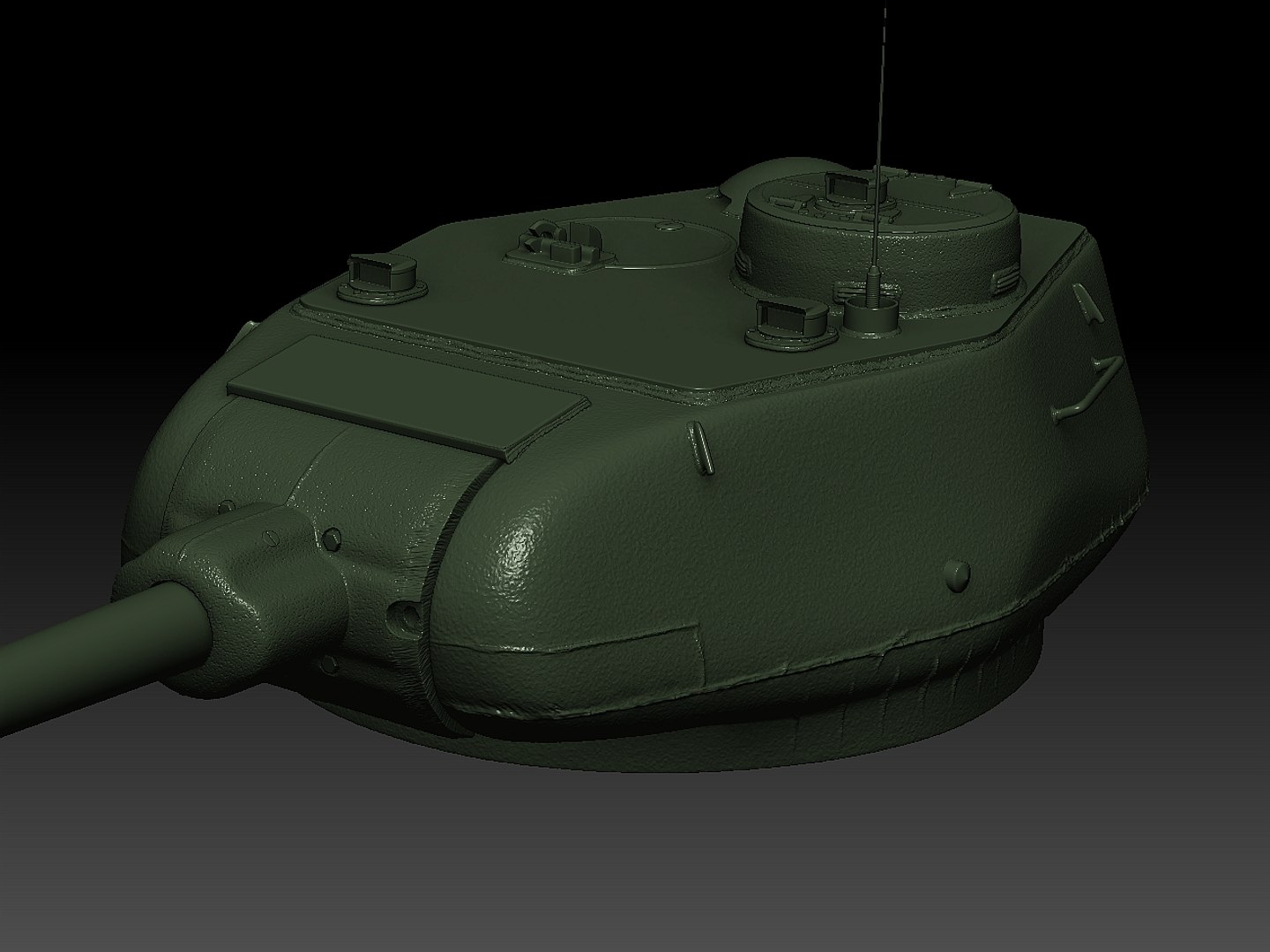 turret t tank wwii 3ds