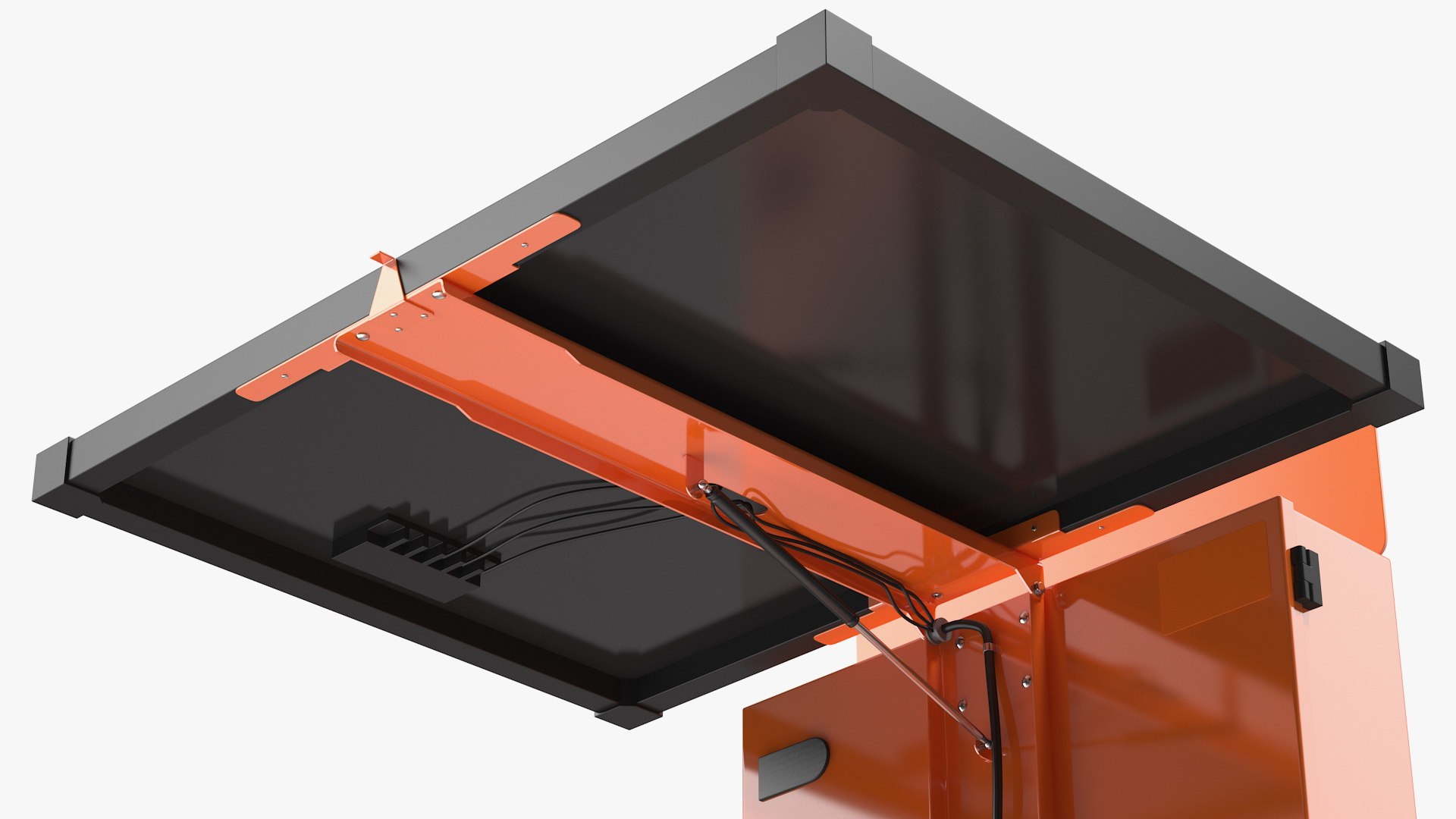 3D model mobile speed display trailer - TurboSquid 1631532