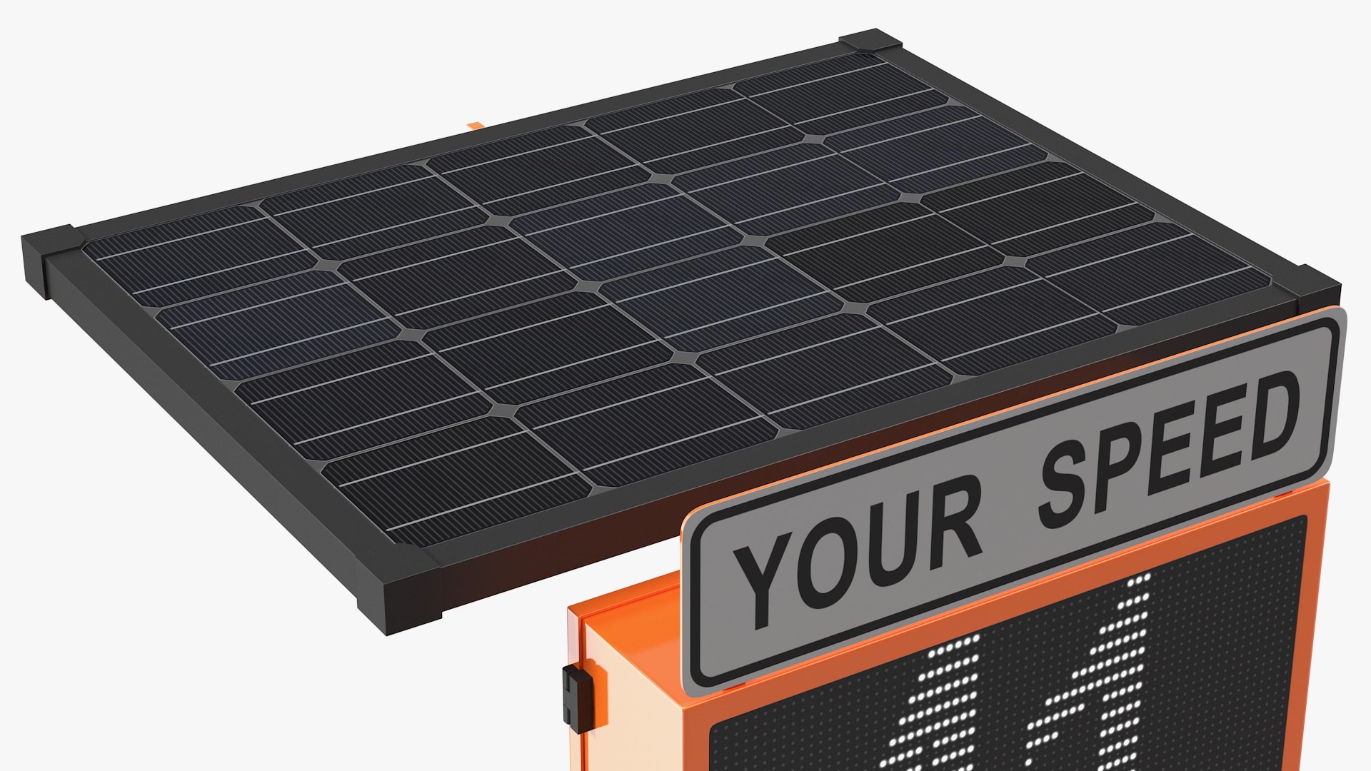 3D model mobile speed display trailer - TurboSquid 1631532